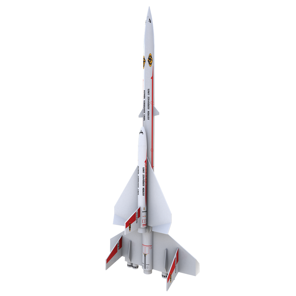 Estes Flying Model Rocket Kit Boxed Super Orbital Transport EST 7314