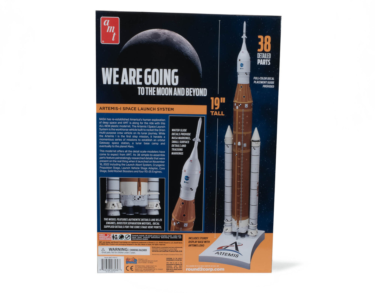 AMT Plastic Model NASA Artemis-1 Rocket 1:200 AMT 1423