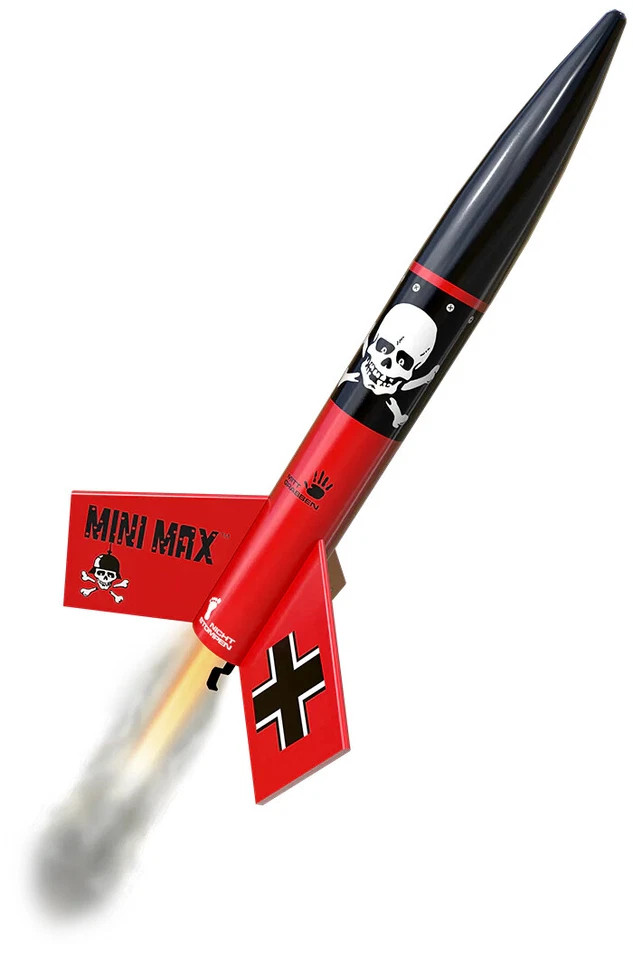 Estes Flying Model Rocket Mini Launch Set Mini Max EST 2445