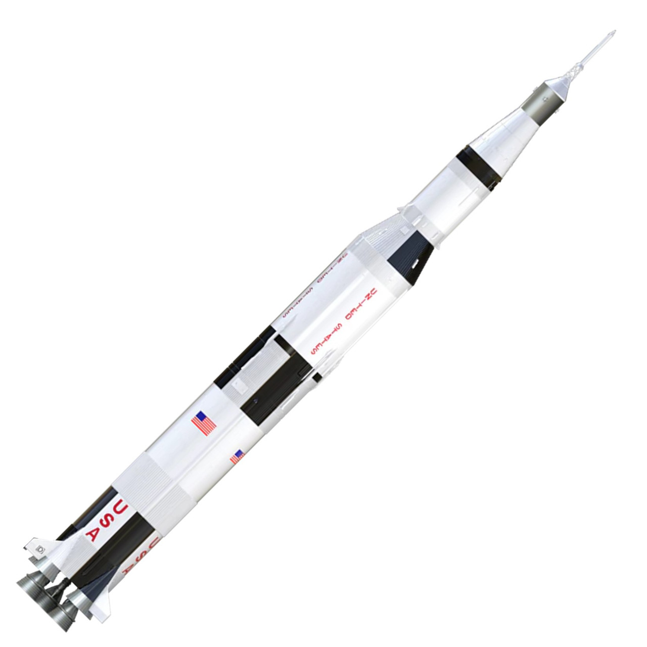 Estes Flying Model Rocket Kit Boxed Saturn V EST 1967