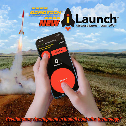 Aerotech Flying Model Rocket Accessories iLaunch Wireless Controller ...