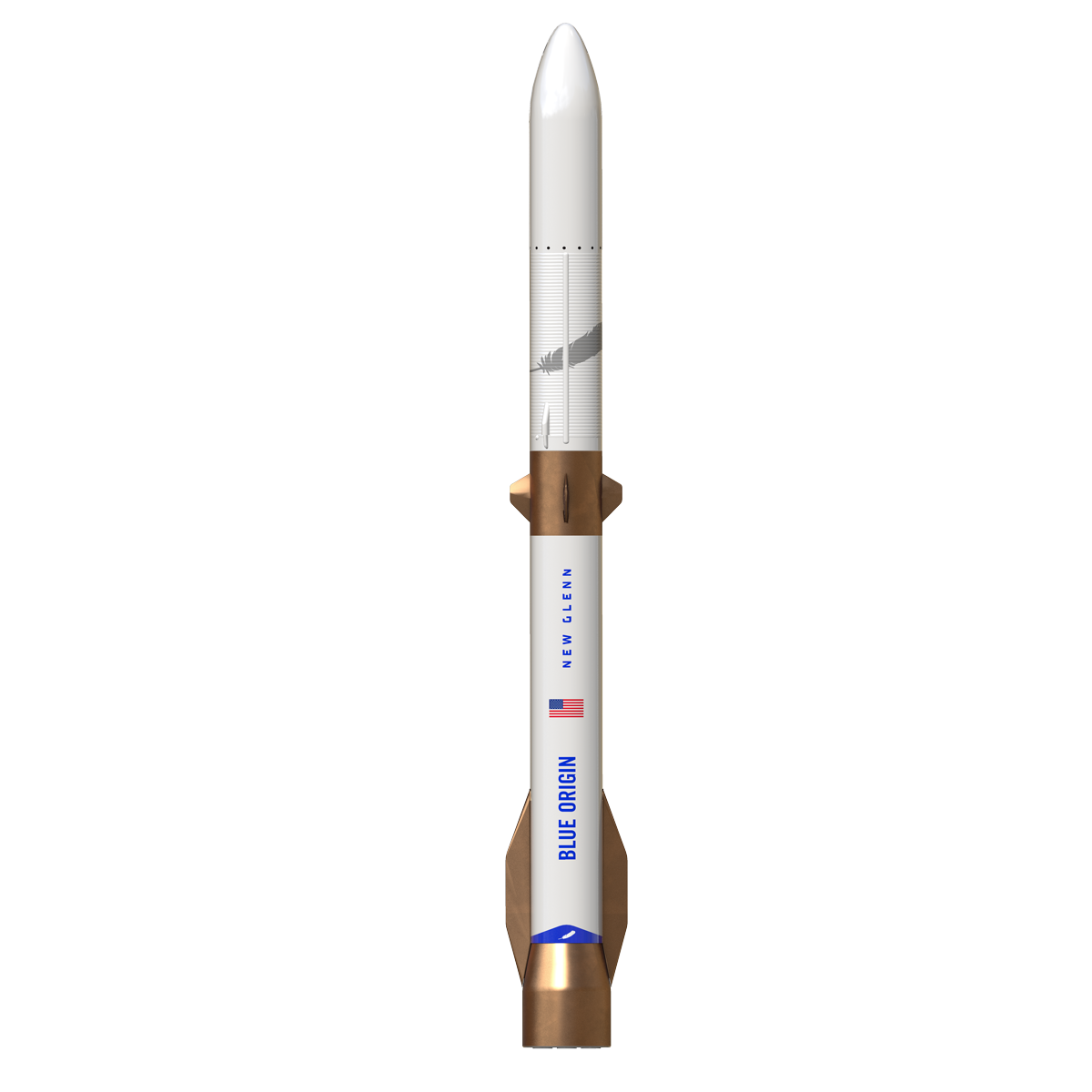 Estes Flying Model Rocket Kit Boxes Pro Blue Origin New Glenn EST 9735
