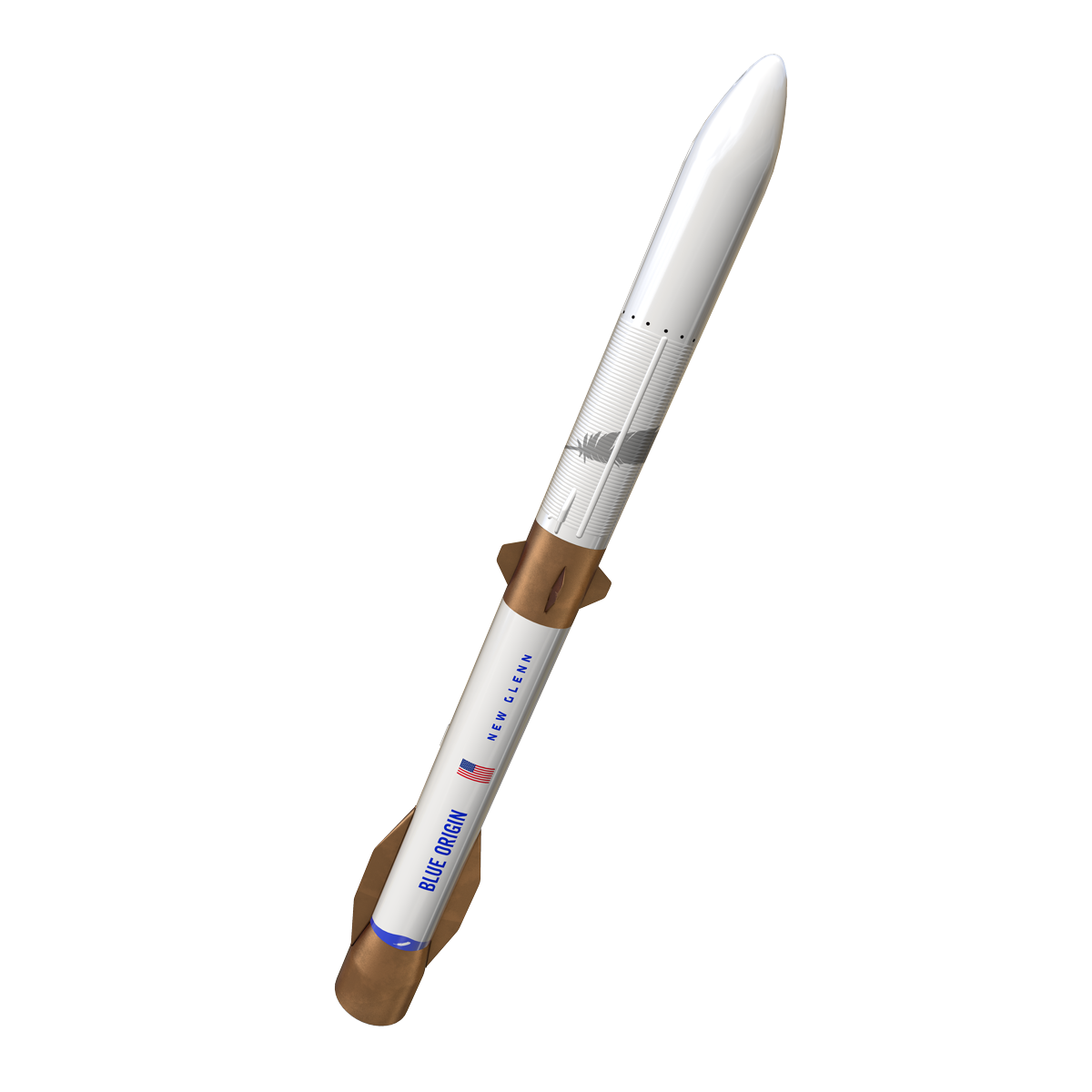 Estes Flying Model Rocket Kit Boxes Pro Blue Origin New Glenn EST 9735