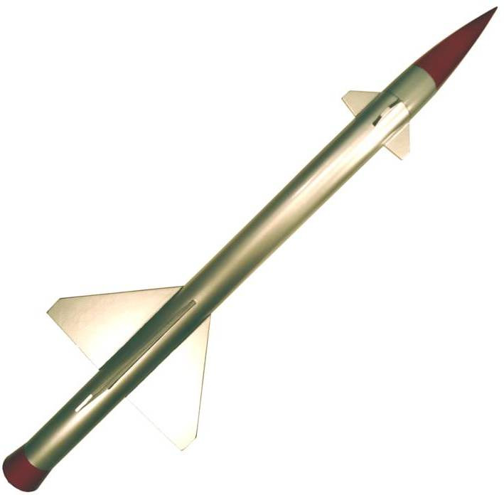 Rocketarium Flying Model Rocket Kit Hydra Sandhawk RK-1007