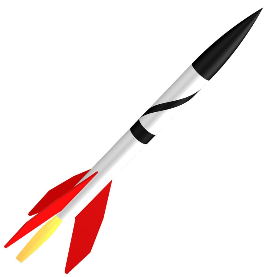 Semroc Flying Model Rocket Kit Sky Hook KV-9
