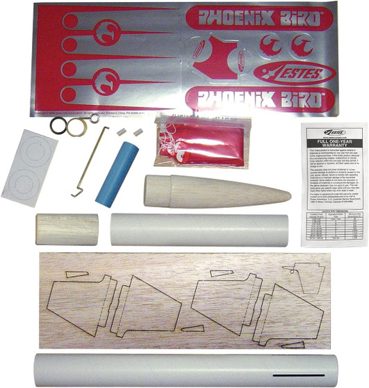 Estes Flying Model Rocket Kit Phoenix Bird EST 3024