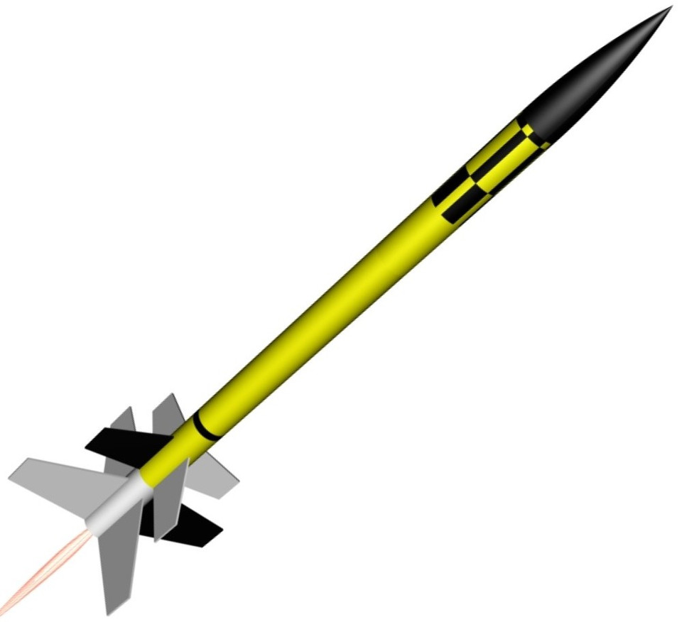 Semroc Flying Model Rocket Kit Iris™ KD-4