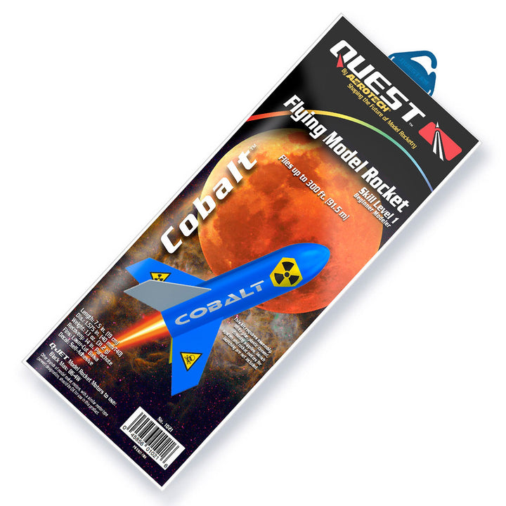 Quest Flying Model Rocket Kit Cobalt QST 1021