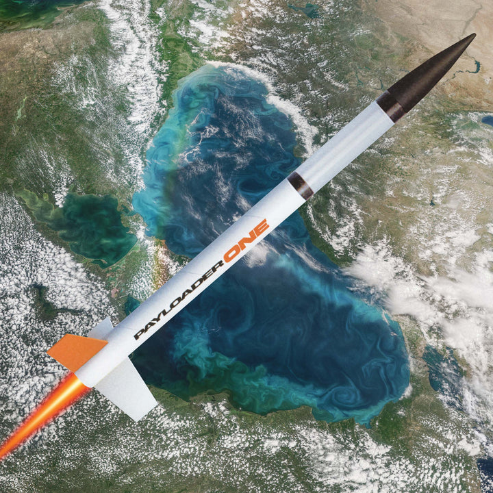 Quest Flying Model Rocket Kit Payloader One Single Bulk Pack Kit, No ...