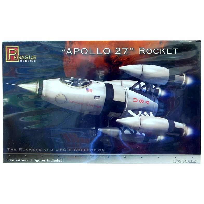 Pegasus Hobbies Plastic Model Apollo 27 Rocket PGS 9101