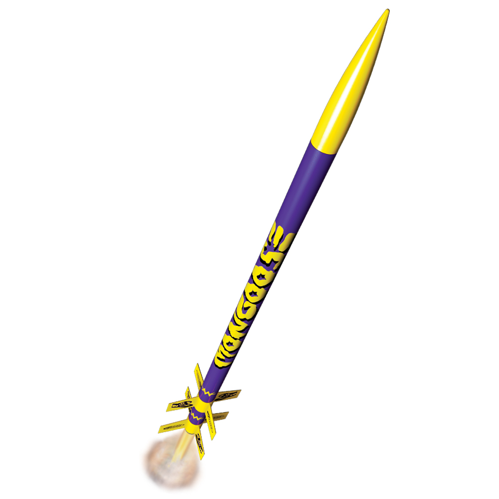 Estes Flying Model Rocket Kit Mongoose 2092