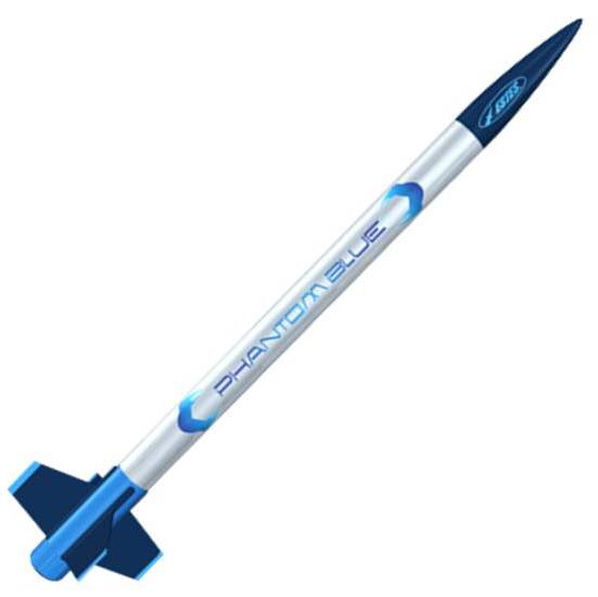 Estes Flying Model Rocket Kit Phantom Blue 2483