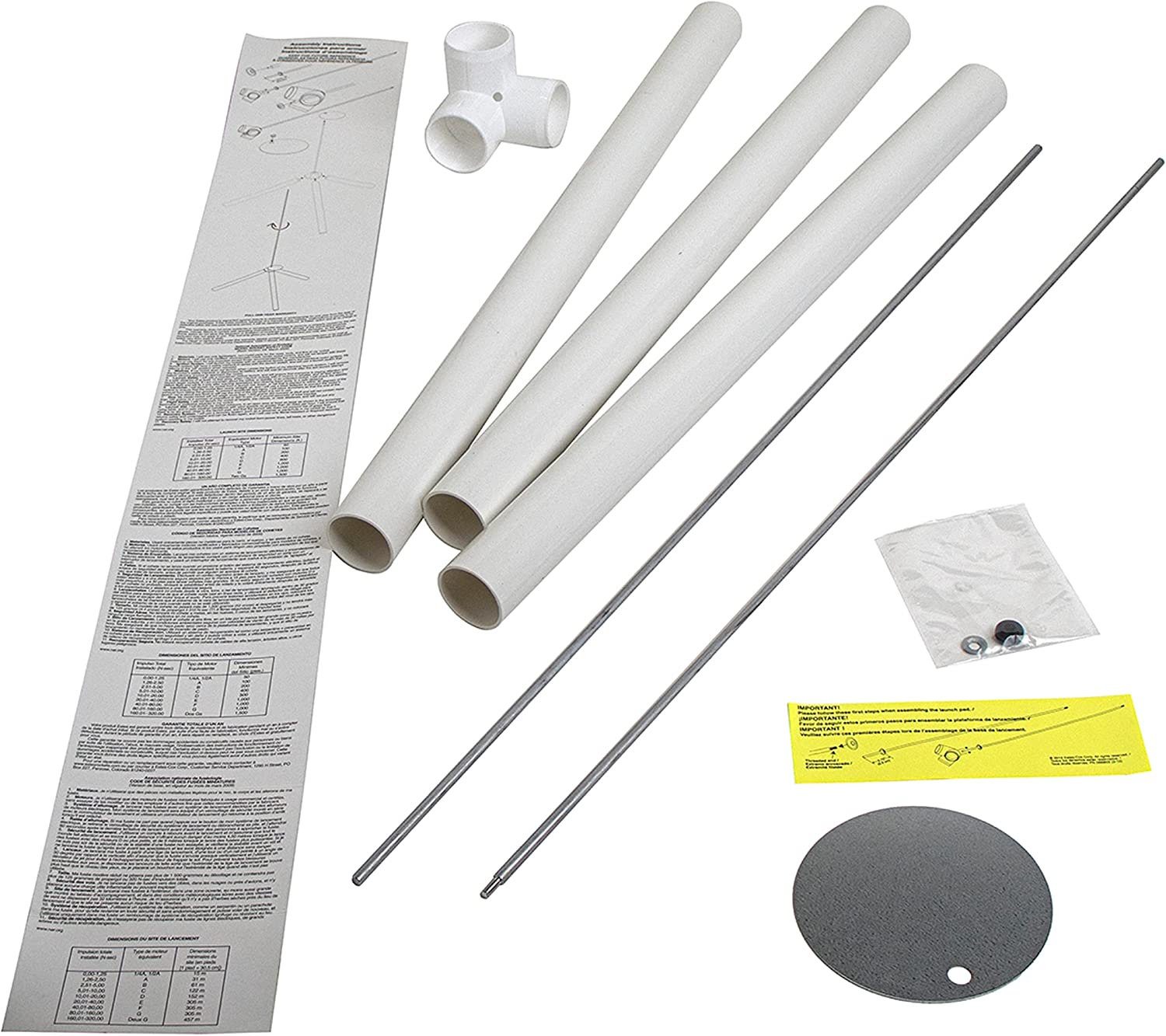 Estes Flying Model Rocket Kit Accessory Pro Launch Pad 3552