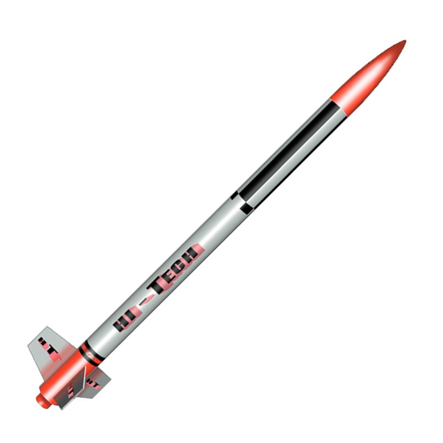 LOC Precision Flying Model Rocket Kit 1.0" Hi-Tech