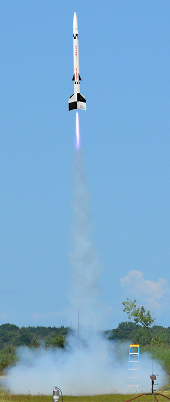 LOC Precision Flying Model Rocket Kit 4" Zeus LC-ZEUS4