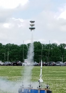 Semroc Flying Model Rocket Kit Jupiter B™ KN-06