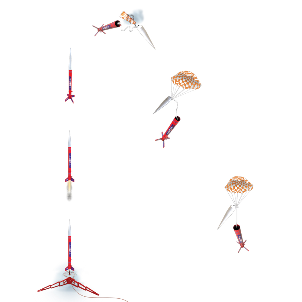 Estes Flying Model Rocket Kit Cadet 2021