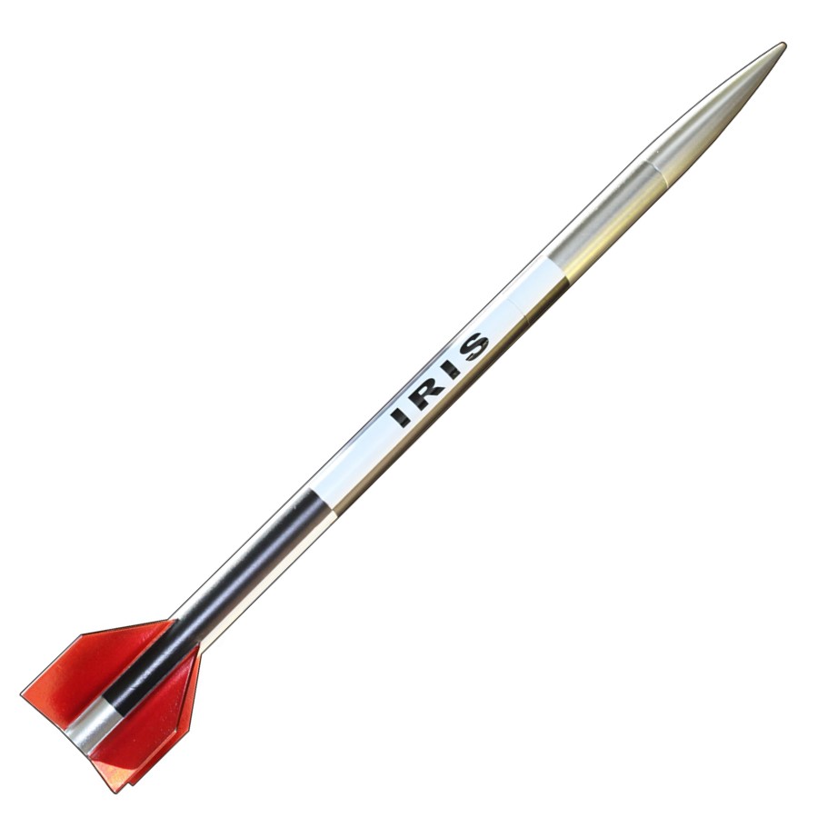 LOC Precision Flying Model Rocket Kit 1" IRIS LOC LONE-IRIS