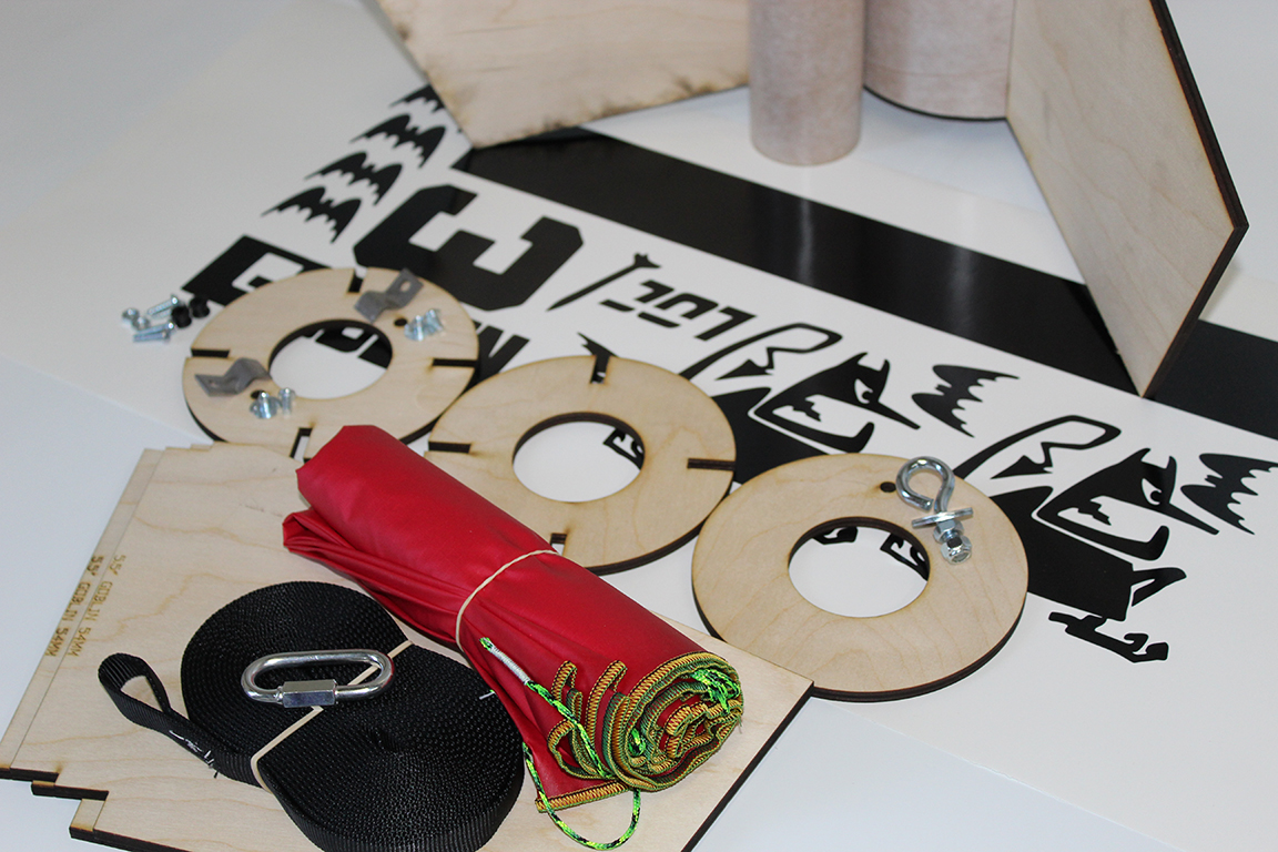 LOC Precision Flying Model Rocket Kit 5.5" Goblin LOC GOBLIN55