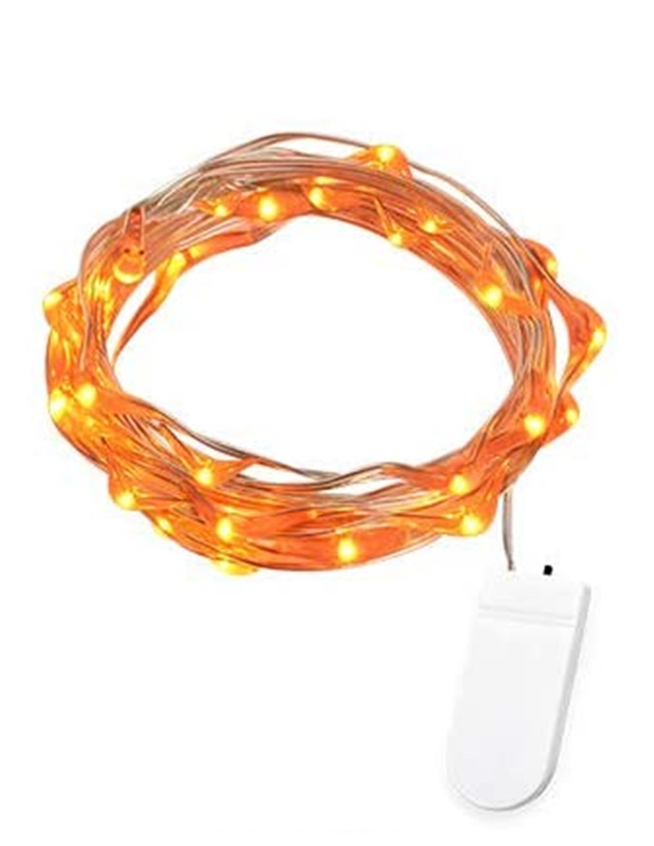 eRockets Mini LED String Lights 7ft Waterproof Orange ERO 9138