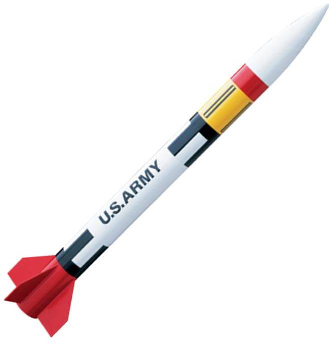 Estes Flying Model Rocket Kit US Army Patriot 2056