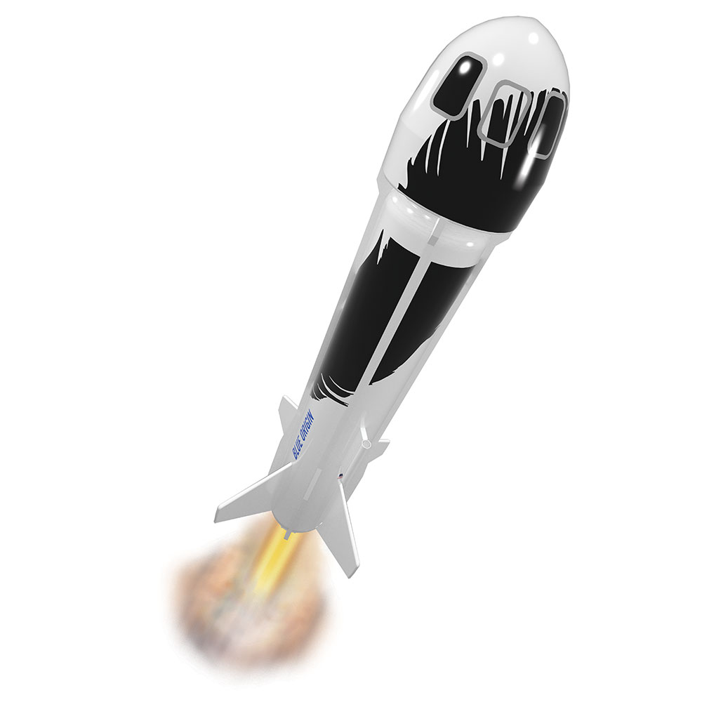 Estes Flying Model Rocket Kit Blue Origin Builders kit EST 7315