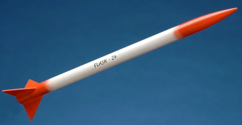 Starlight Flying Model Rocket Kit Flash 24 STR 9690