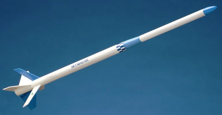 Starlight Flying Model Rocket Kit Sky Master STR 9201