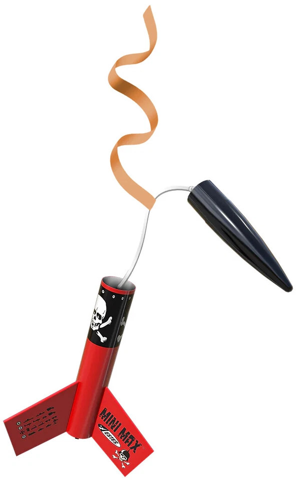 Estes Flying Model Rocket Mini Launch Set Mini Max EST 2445