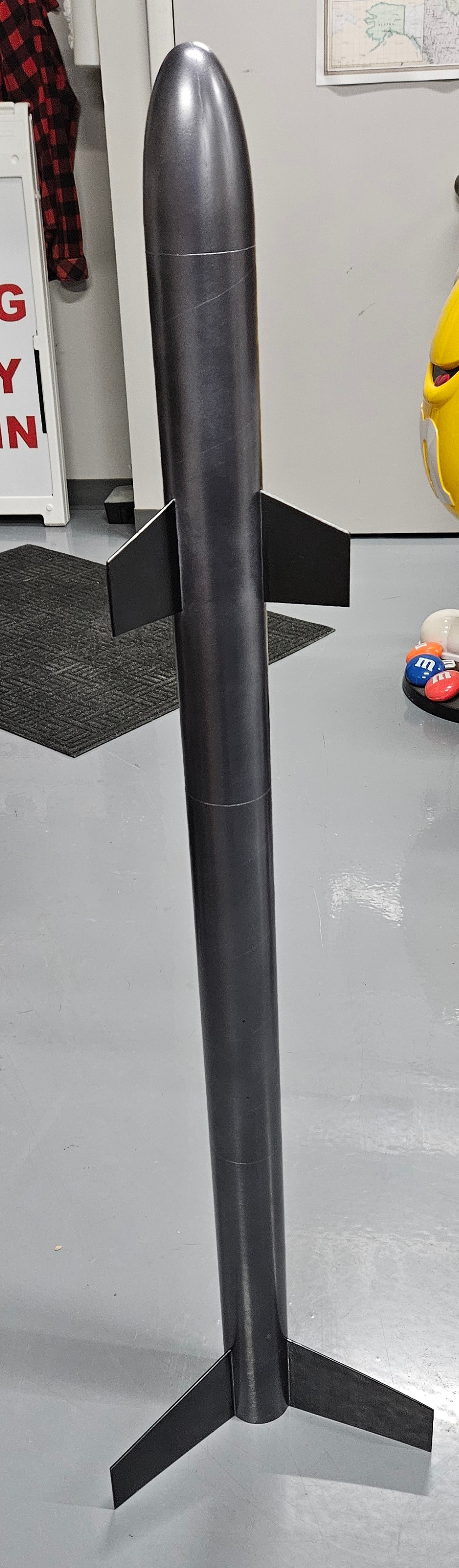 Semroc Flying Model Rocket Kit Belly Flopper SEM-KN-03