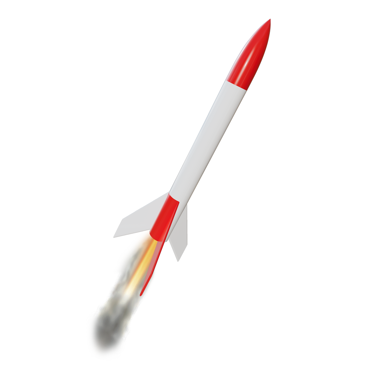 Estes Flying Model Rocket Kit K-25 Astron Alpha EST 1221