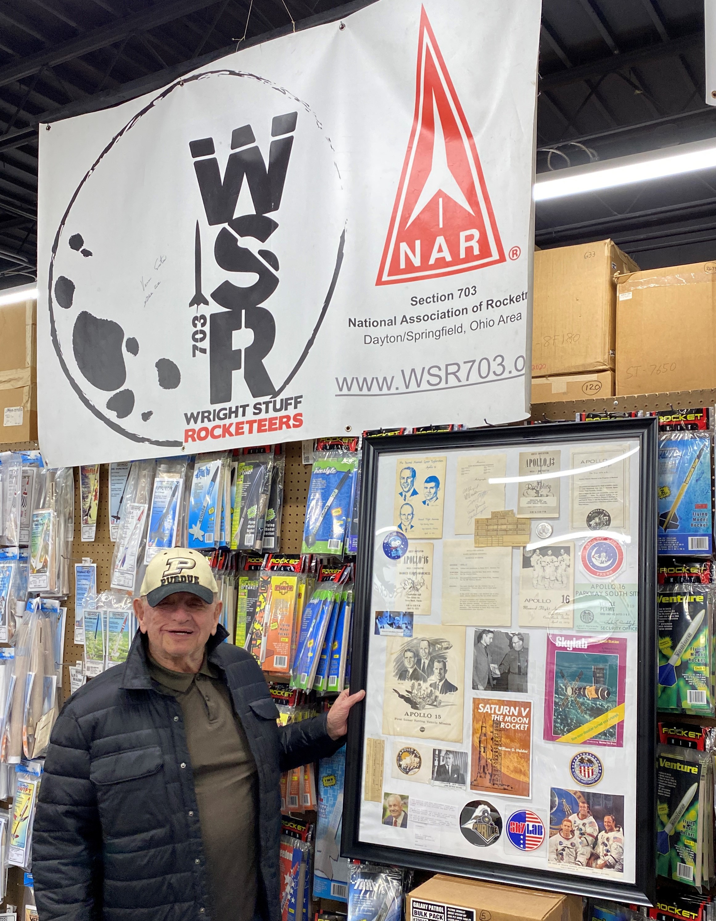 Bill Holder visits eRockets & WSR - eRockets