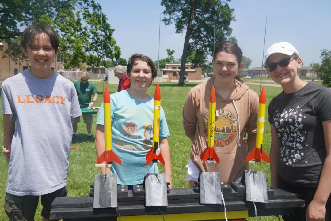 Legacy Camp Builds Rockets - eRockets