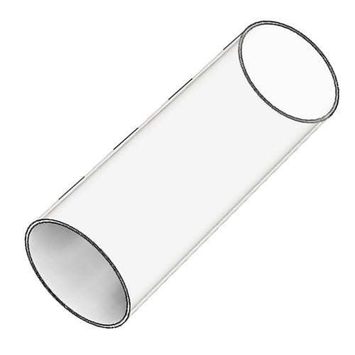 Semroc Clear Plastic Body Tube ST-8 2.5" Long SEM-CPT-825