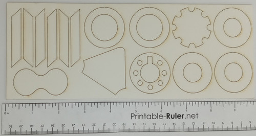 Semroc Centering Ring Set USS America SEM-CR-CE5310