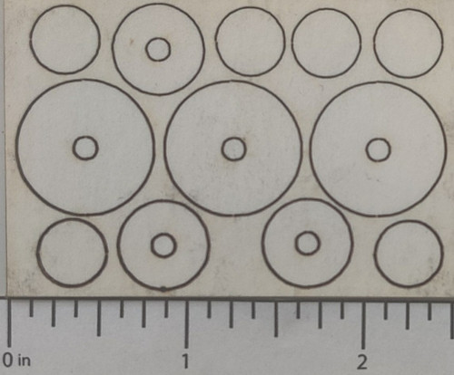 Semroc Centering Ring Set SS Casseopeia™ SEM-CR-ES-1369