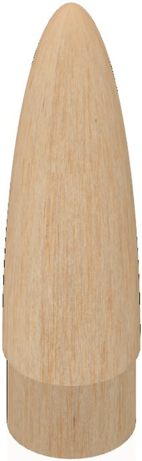 Semroc Balsa Nose Cone T15 18 Elliptical Sem Bc T1518