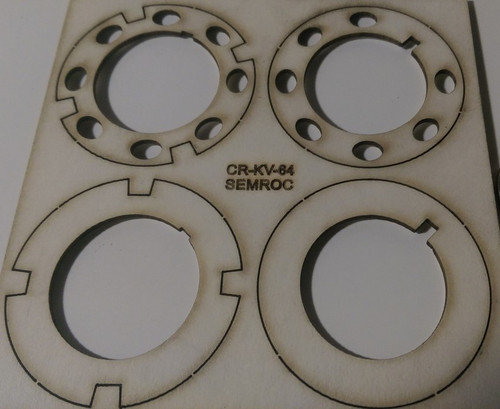 Semroc Centering Ring Set Omega SEM-CR-KV-64
