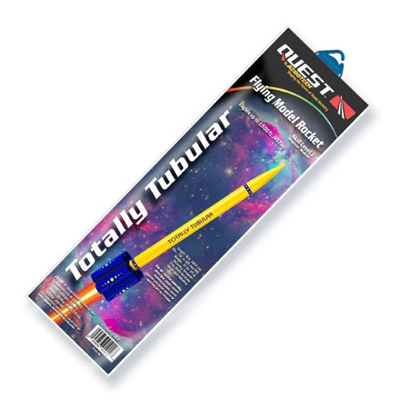 Quest Flying Model Rocket Kit Totally Tubular Kit QST 1012