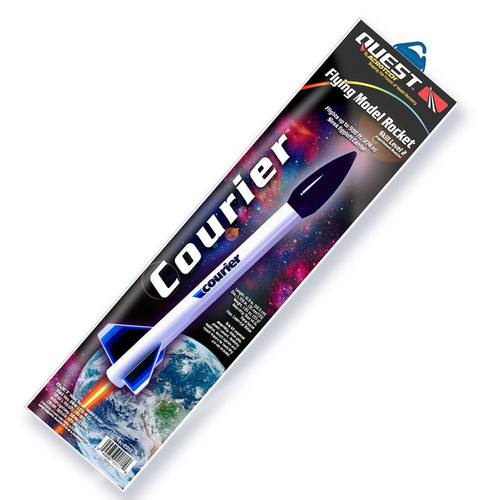 Quest Flying Model Rocket Kit Courier QST 2011
