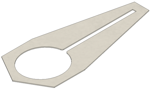 Semroc Construction Tool - Fin Alignment Tool for 2.6" Thin Wall Tubes ...