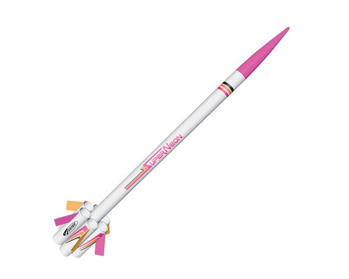 Estes Flying Model Rocket Kit Super Neon EST 7242 OOP