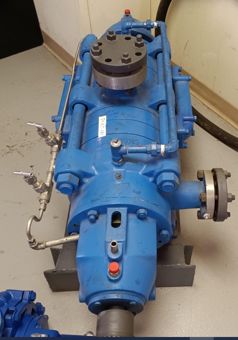 MPX PUMPS SBDS12-80X8 (SULZER MODEL), HORIZONTAL MULTISTAGE BARESHAFT ...