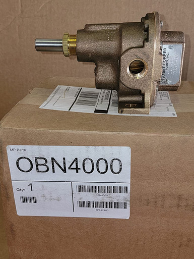 Oberdorfer Pumps OBN4000, 1/2" NPT Ports Rotary Gear Pump - Bronze W ...