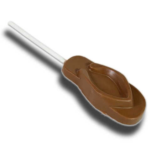 Chocolate Flip Flop Pop - Angell and Phelps Chocolate Factory