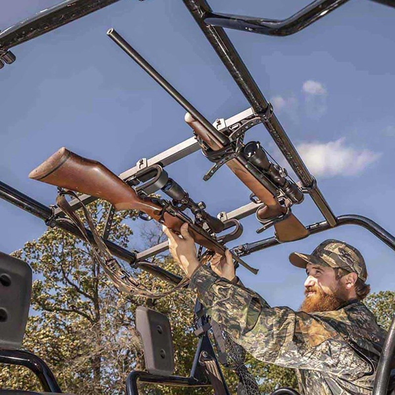 The Ultimate Storage Solution Polaris Xpedition Overhead In Cab Rack