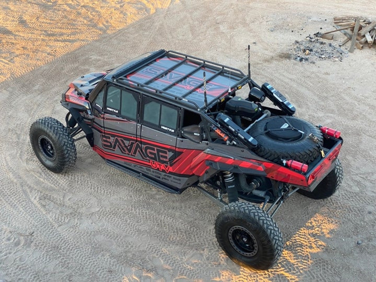 Conveniently Store Your Spare Tire With Polaris Xpedition Revolve