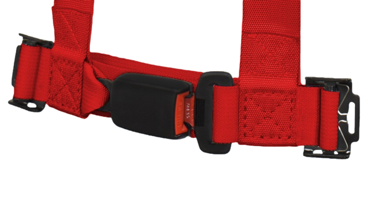 Improved Safety And Style Polaris Xpedition 4 Point Harness In Blue By
