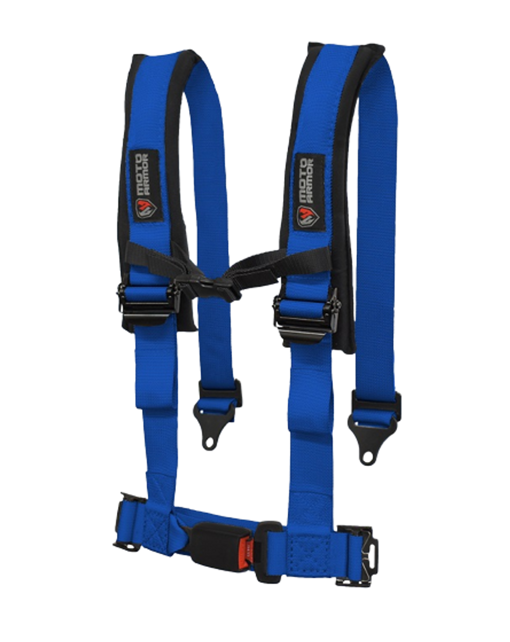 Improved Safety And Style Polaris Xpedition 4 Point Harness In Blue By