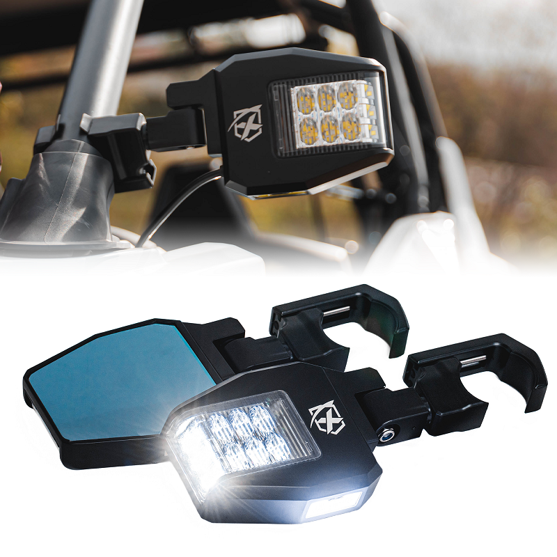 Enhance Your Ride: Polaris Xpedition UTV Side Mirrors with LED ...